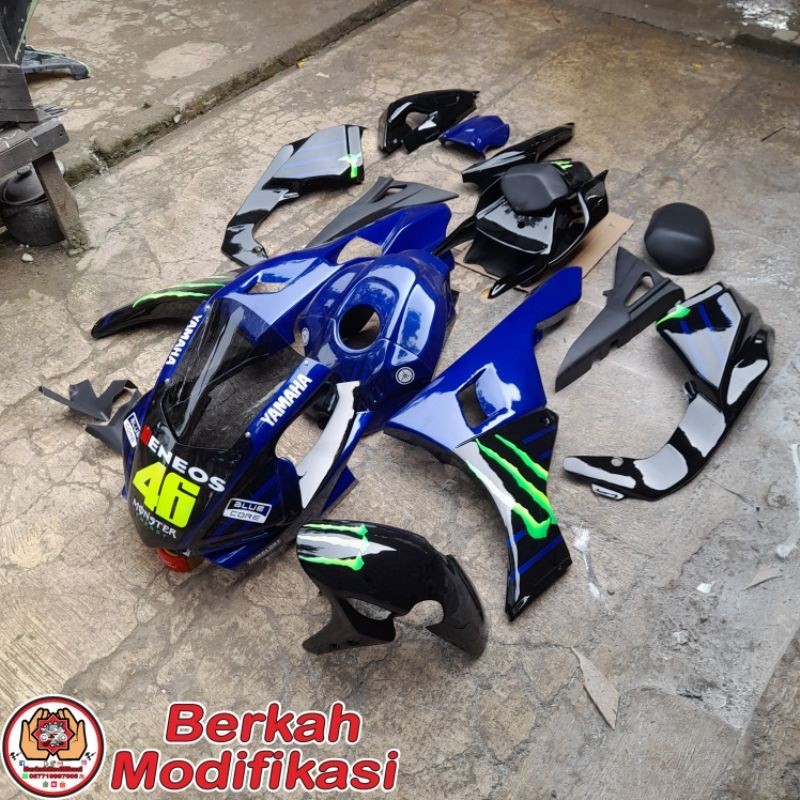 Jual [DISKON HARGA TERMURAH] Full Fairing Body Sett Model R1 PNP Yamaha ...