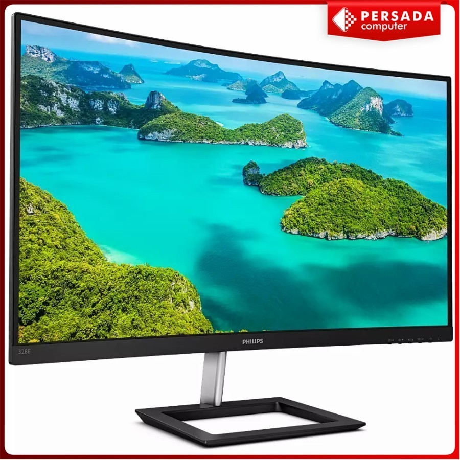 Jual Monitor LED Philips 328E1CA 32" VA 4K Curved HDMI DP Vesa Speaker ...