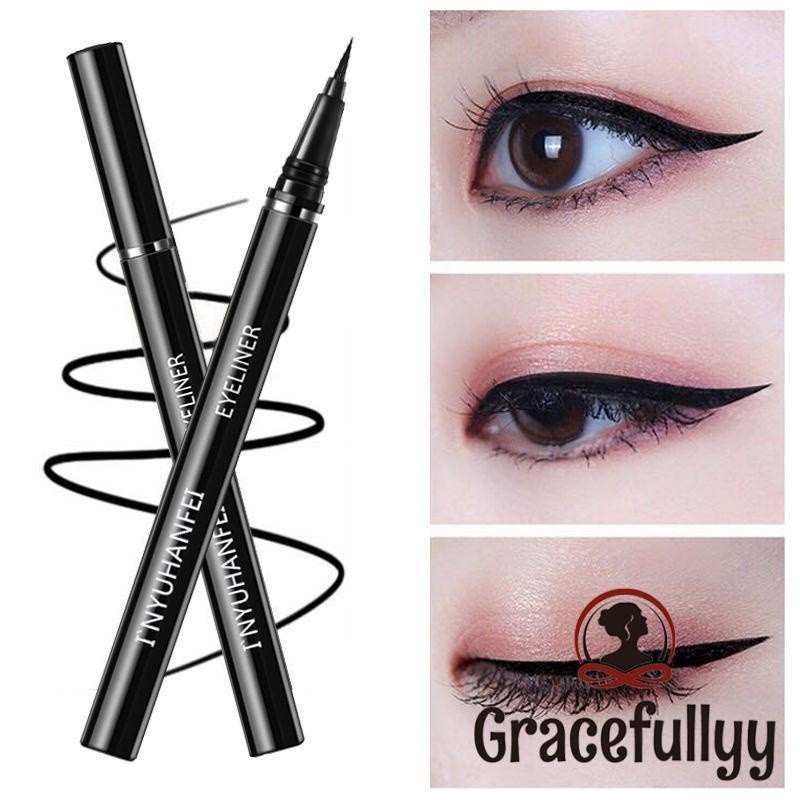 Jual [COD]Eyeliner Pensil Alis Korea Cair Warna Hitam Anti Air Make Up ...