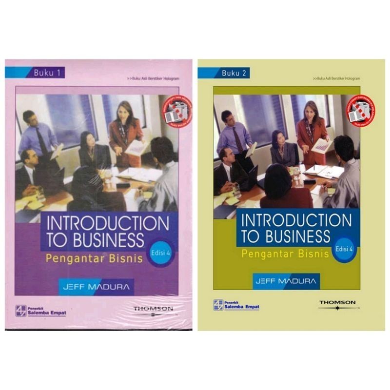 Jual Buku pengantar bisnis edisi 4 jilid 1 dan 2 jeff madura | Shopee Indonesia