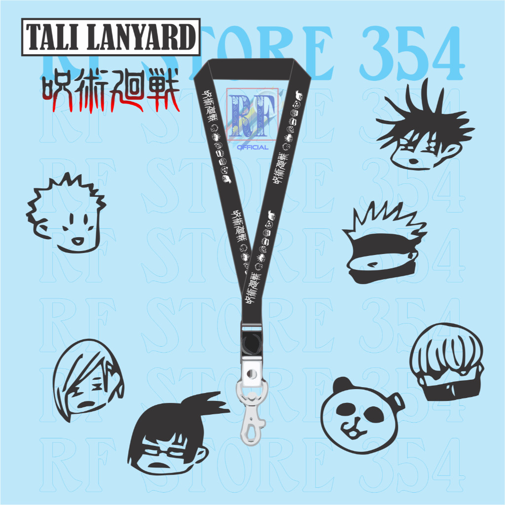 Jual LANYARD JUJUTSU KAISEN CHIBI - TALI ID CARD ANIME JUJUTSU KAISEN ...