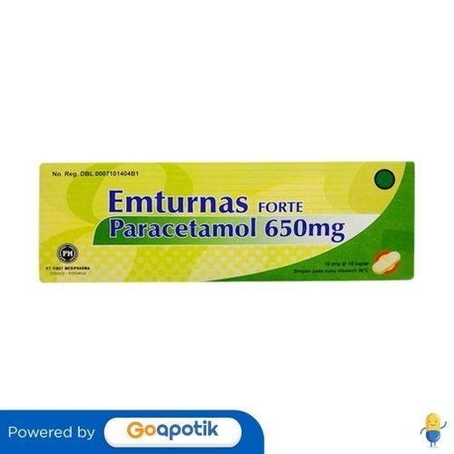 Jual Emturnas Forte 650 Mg Box 100 Kaplet | Shopee Indonesia