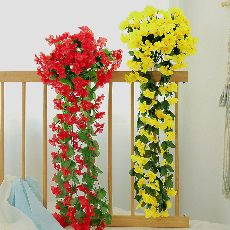 Jual BT03 Bunga Juntai Plastik Dekorasi Bunga Rambat Sintetis Tanaman ...