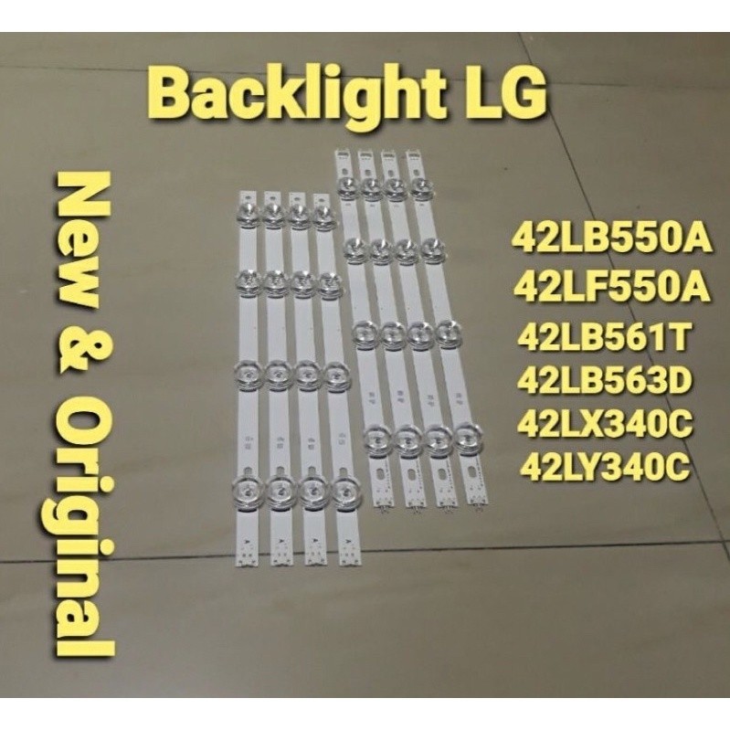 Jual Backlight TV LG 1 Set 6V 8 Kancing A B 42LB550A 42LF550A | Shopee Indonesia