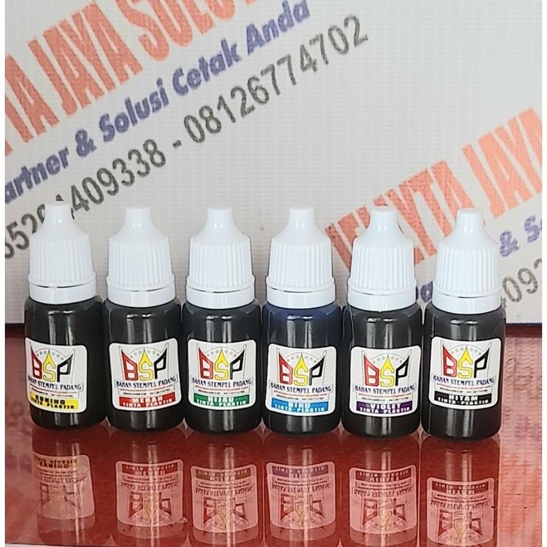 Jual TINTA STEMPEL FLASH PERMANEN PLASTIK PREMIUM 10 ML | Shopee Indonesia
