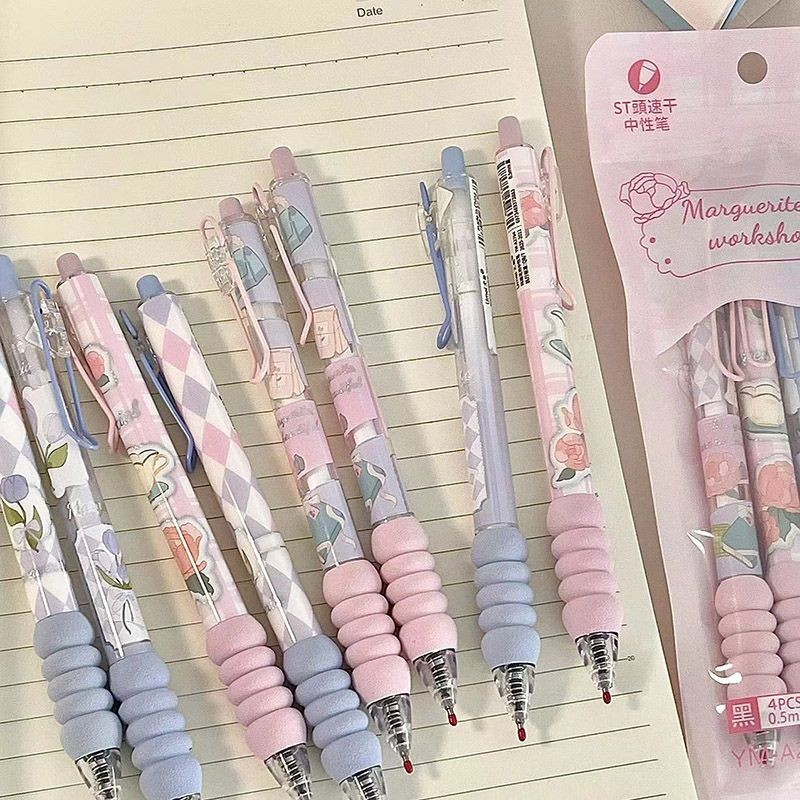 Jual [HARU] Marguerite's Workshop Mechanical Pens Pena Tekan Karakter ...