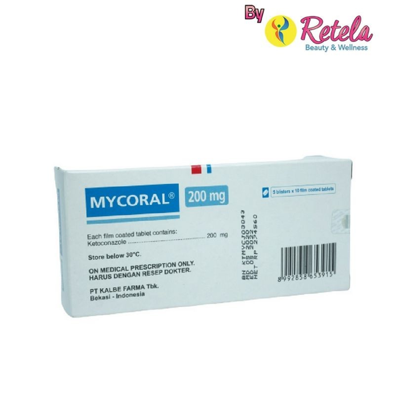 Jual MYCORAL 200MG 1 STRIP 10 TABLET | Shopee Indonesia