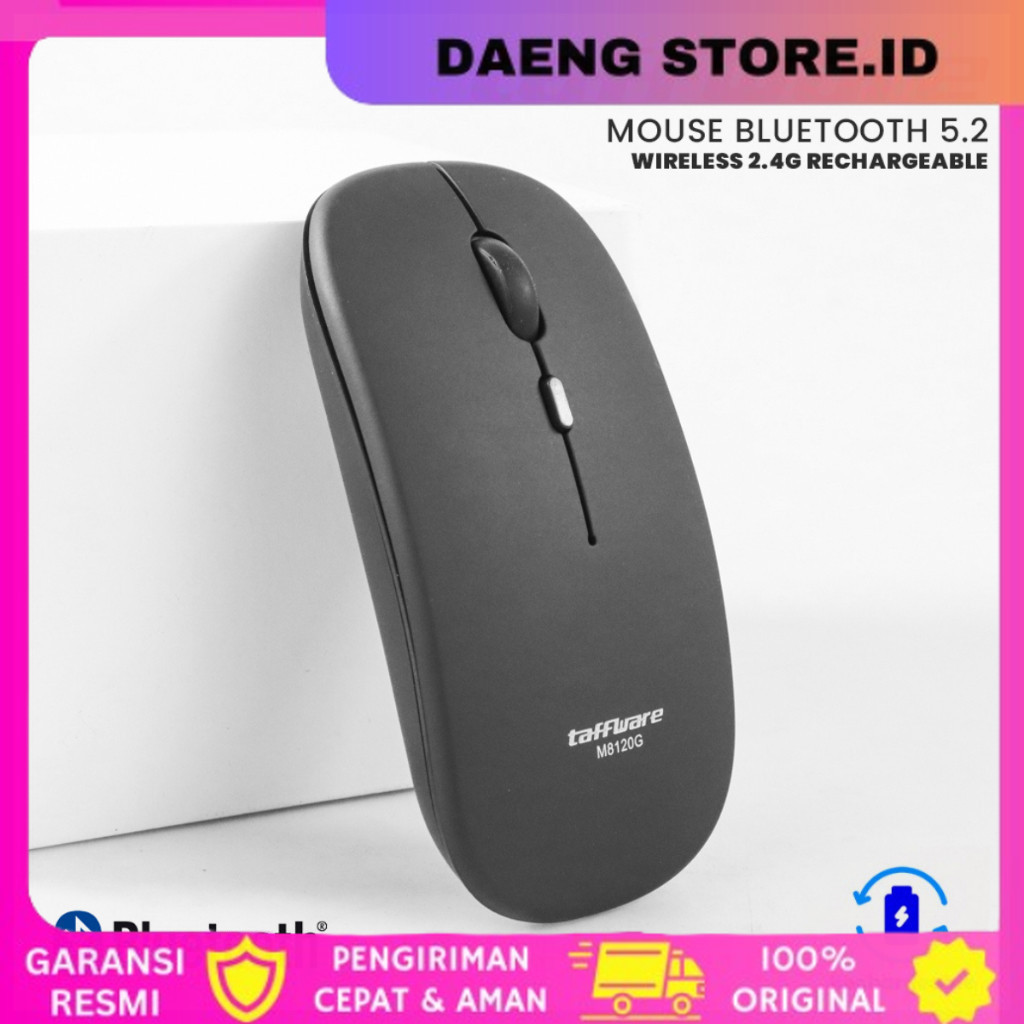 Jual Mouse Bluetooth Wireless Dual Mode 2.4Ghz MOUSE Silent ...