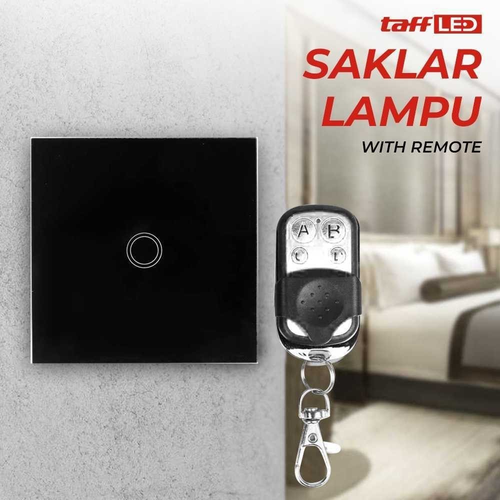 Jual Saklar Lampu Touchscreen Luxury Touch LED Minimalis Dengan Remote ...