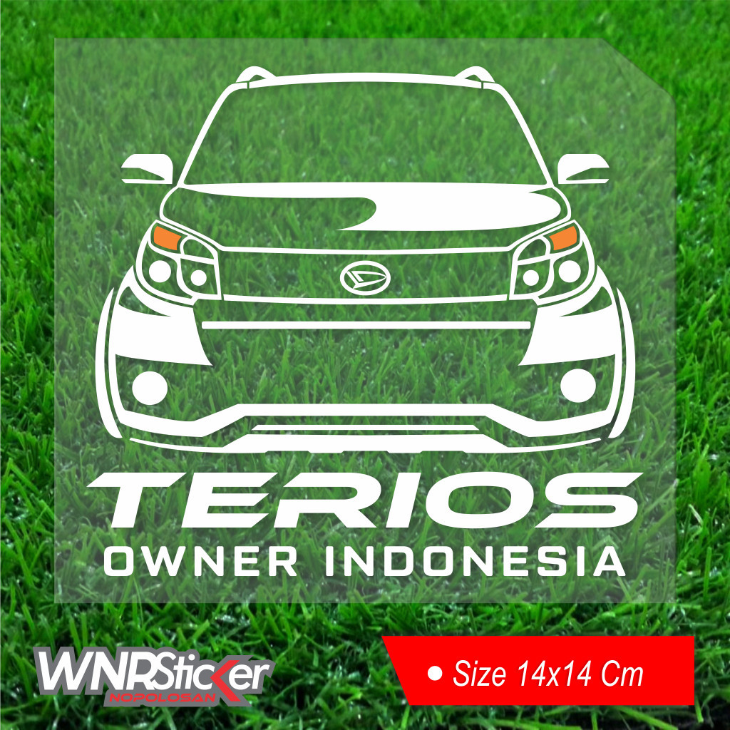 Jual Stiker Variasi Kaca Mobil Rush Terios Owner Indonesia | Shopee ...