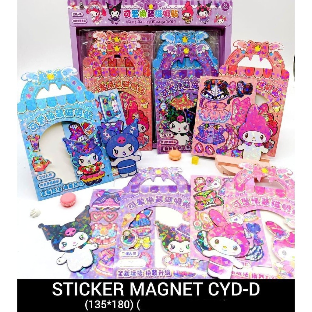 Jual STICKER - STIKER SANRIO / STIKER MAGNET / TIMBUL / KIPAS / STIKER ...
