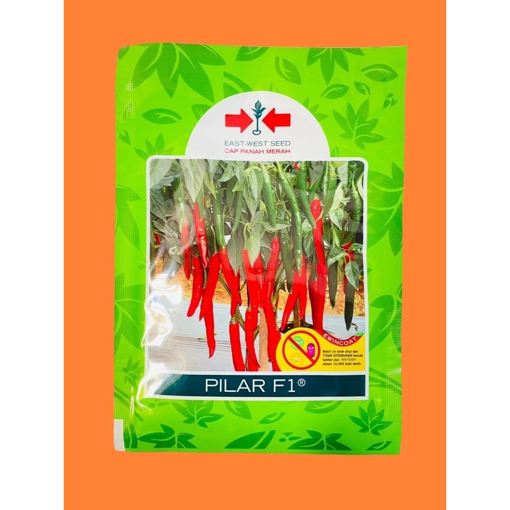 Jual Benih Cabe Cabai Merah Besar PILAR F1 Cap Panah Merah isi 1500 btr ...