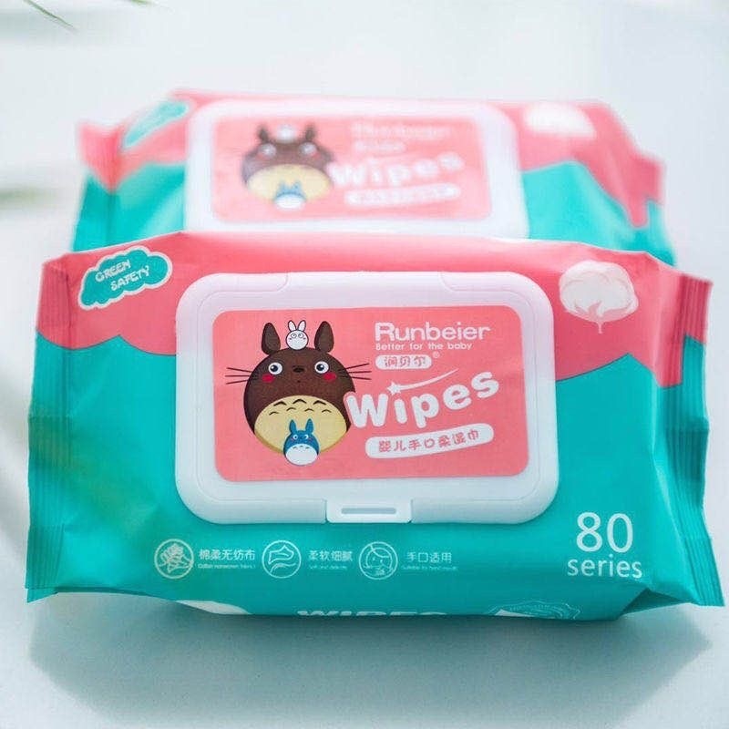 Jual TISU BASAH BAYI ISI 80 LEMBAR TISSUE BASAH BABY MURAH BABY WIPES ...
