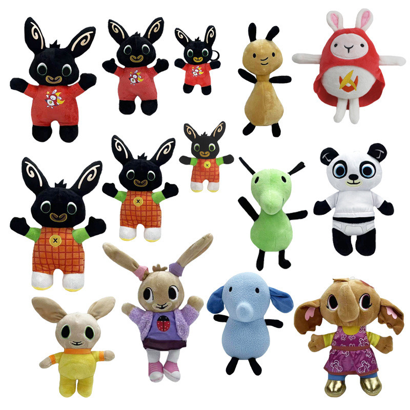 Jual Bing Bunny Plush Toys Preschool Animation Meet Bing And Frinds ...