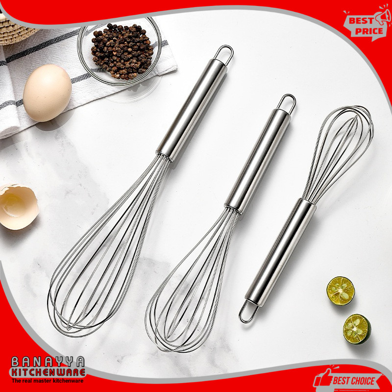 Jual kocokan telur / whisk eggs stainless | Shopee Indonesia