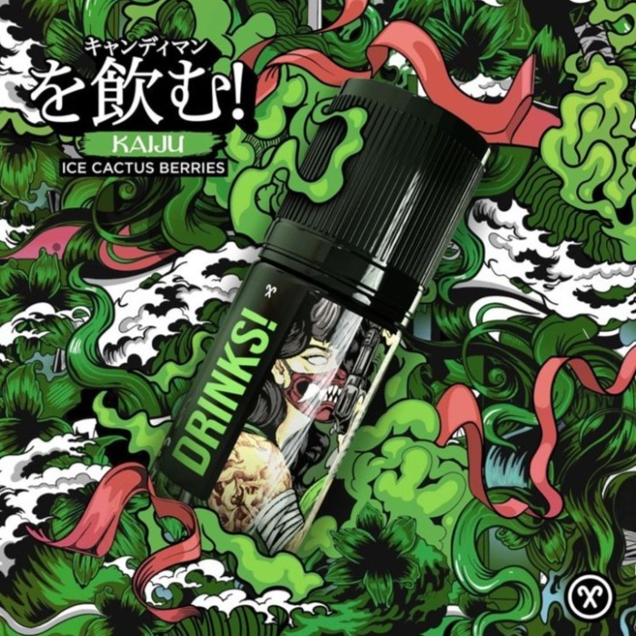 Jual Candyman Drinks KAIJU Ice Cactus Berry Salt Nic 30mL by FVS x DTA ...