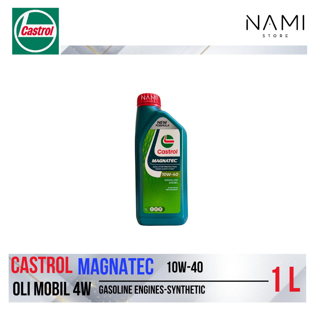 Jual *CASTROL MAGNATEC 10W-40 (1L)* Oli Mesin Mobil Bensin / Solar ...