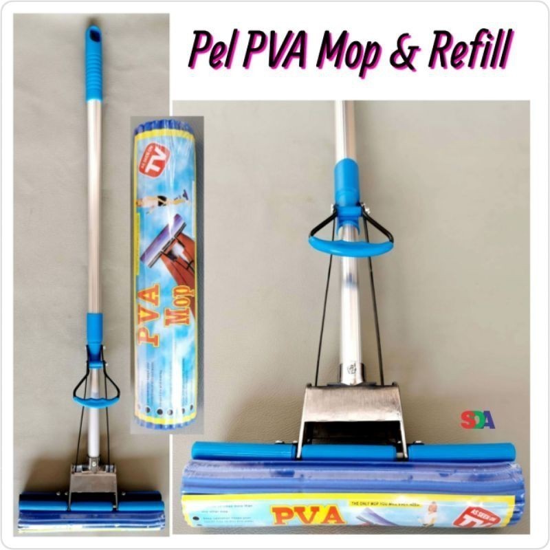 Jual Refil Spons PVA Mop Pel Lantai | Shopee Indonesia
