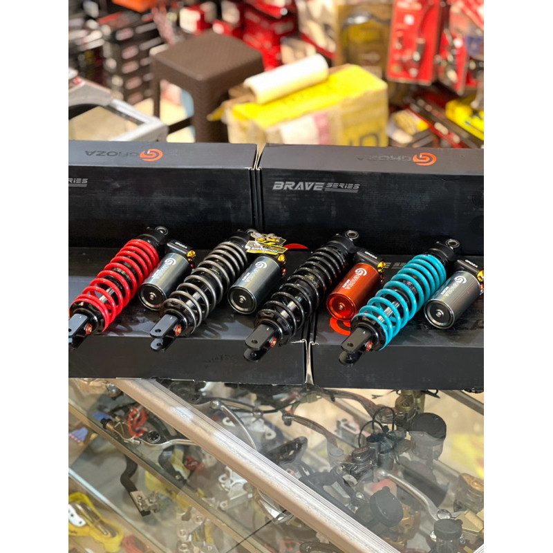 Jual SHOCK BELAKANG GROZA BRAVE NMAX/AEROX ORIGINAL GROZA | Shopee ...