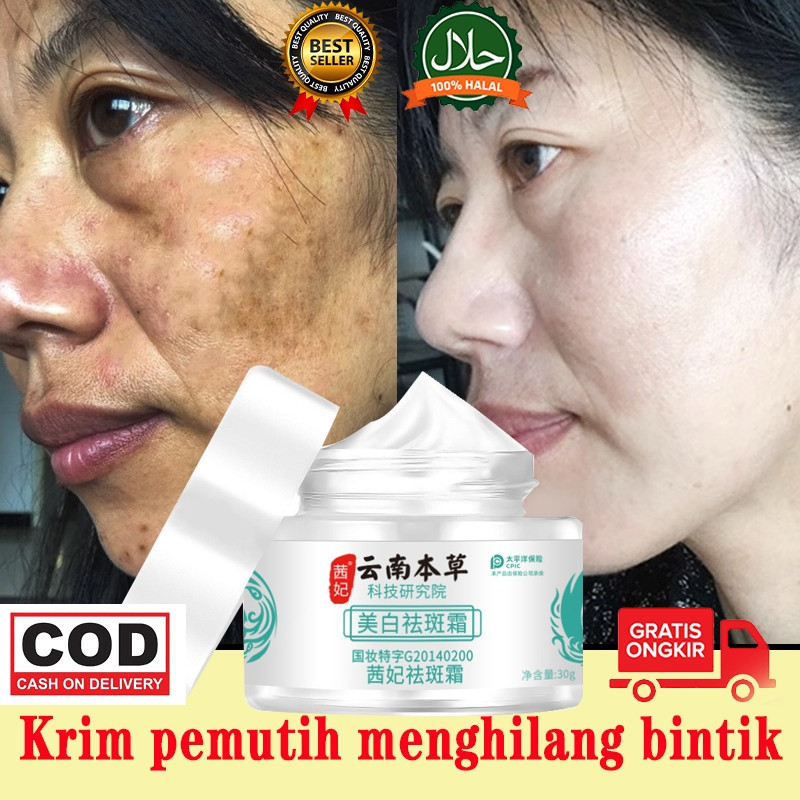 Jual Krim penghilang flek hitam cream flek hitam membandel salep flek hitam membandel 30g ...