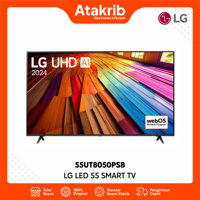 Jual LG LED 55 55UT8050PSB / 55UT8050 4K UHD Smart AI ThinQ TV | Shopee ...