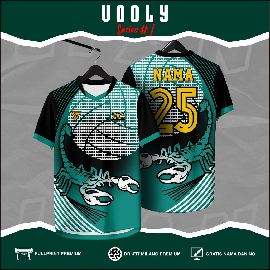 Jual Jersey Vooly keren Adem dan Nyaman - Bahan Dryfit Milano Terbaik ...