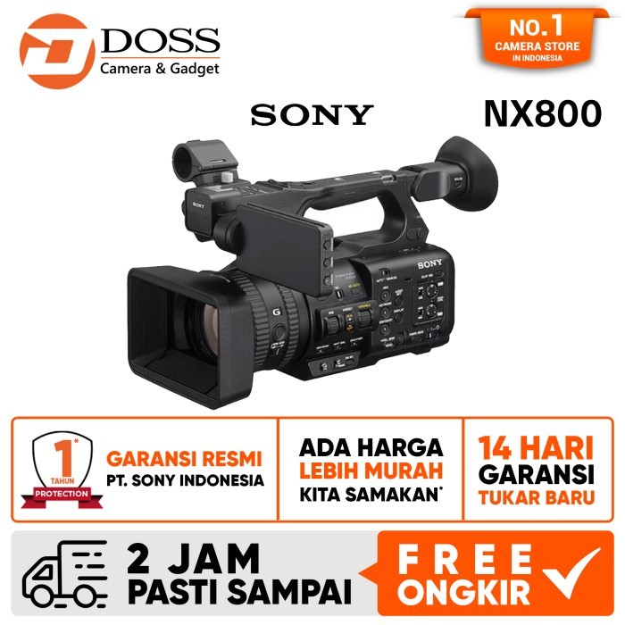 Jual Sony HXR-NX800 Sony NX800 4K Camcorder Sony NX 800 | Shopee Indonesia