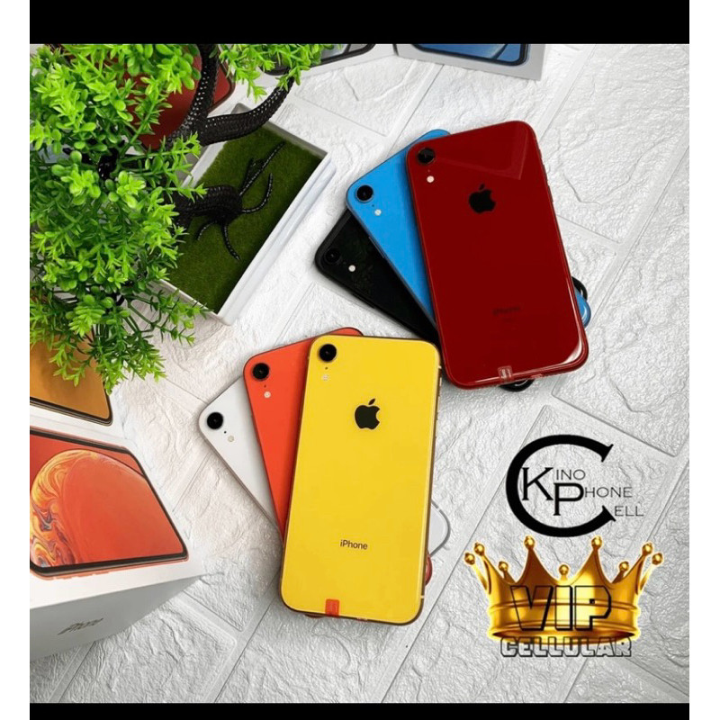 Jual iPhone XR 256GB/128GB/64GB BEKAS ORIGINAL 100% | MULUS NORMAL FULLSET Kondisi Perfect 64 ...