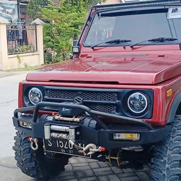 Jual Bumper atau Bemper Depan Jimny Katana Model ARB - Ora TV | Shopee ...