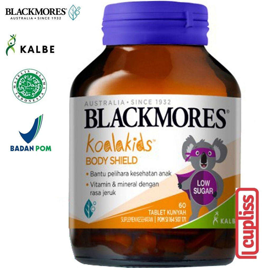 Jual BLACKMORES Original Multivitamin Koalakids Body Shield Koala Kids ...