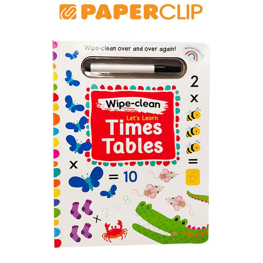 Jual WIPE-CLEAN : LET'S LEARN TIMES TABLES | Shopee Indonesia