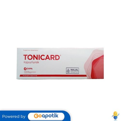 Jual Tonicard Box Isi 100 Tablet | Shopee Indonesia