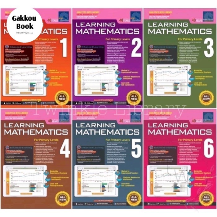 Jual Buku Learning Mathematics Level 1 2 3 4 5 6 - 1 - 4 | Shopee Indonesia