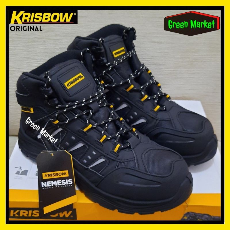 Jual Sepatu Safety Krisbow NEMESIS || Safety Shoes Krisbow NEMESIS ...