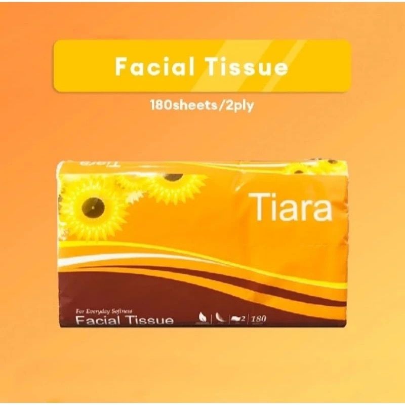 Jual Tissue Wajah Tiara Facial Tissue 2PLY 180 SHEET | Shopee Indonesia