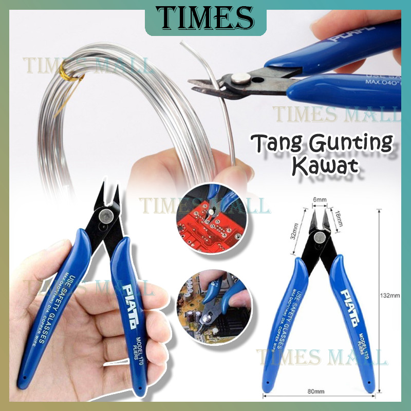 Jual Tang Gunting Kawat / Tang Potong Kawat Kabel / Mini Plier/Tang ...