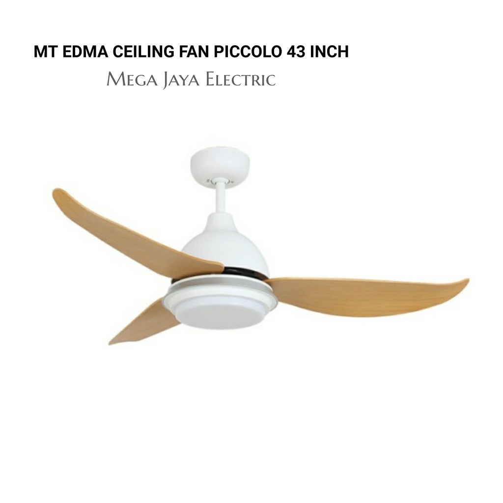 Jual MT EDMA CEILING FAN PICCOLO 43 INCH DC REMOTE CONTROL / KIPAS ...