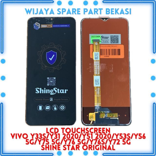 Jual LCD VIVO Y33S/Y31 2020/Y51 2020/Y53S/Y56 5G/Y75 5G/Y76 5G/Y76S/Y72 ...