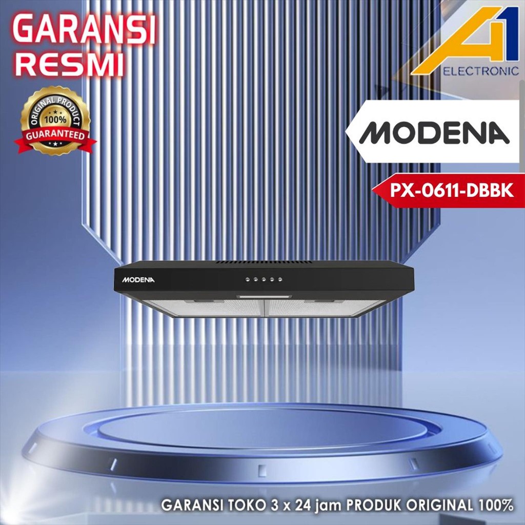 Jual Cooker Hood MODENA PX 0611 DBBK / PX0611 DBBK Slim Hood 60 cm | Shopee Indonesia
