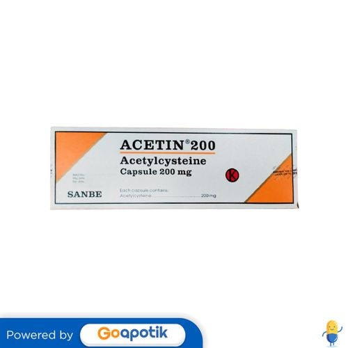 Jual Acetin 200 Mg Box 30 Kapsul | Shopee Indonesia