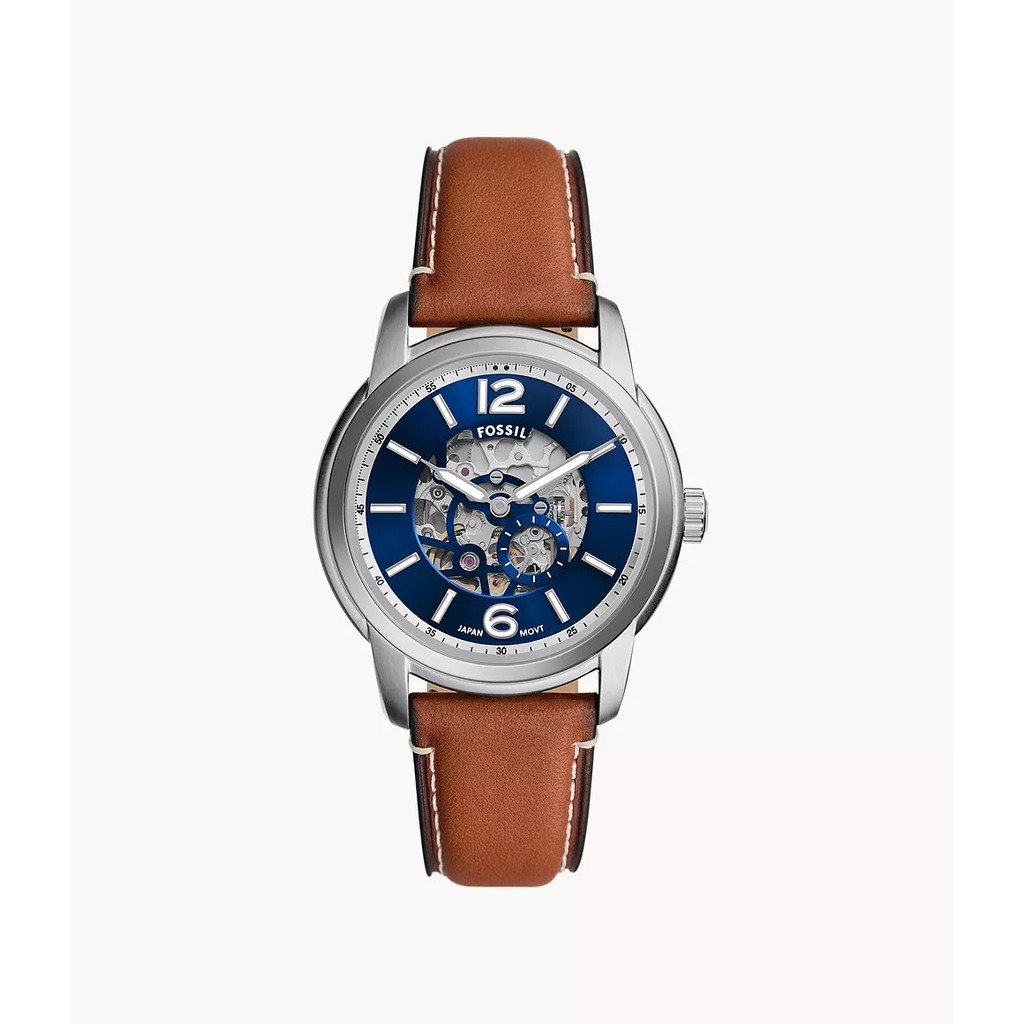 Jual Fossil Automatic Heritage Brown Jam Tangan Pria 43MM ME3263 ...