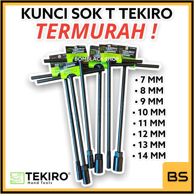 Jual TERMURAH Kunci Sok T TEKIRO T7 T8 T9 T10 T11 T12 T13 T14 mm Harga Satuan T 7 T 8 T 9 T 10 T ...