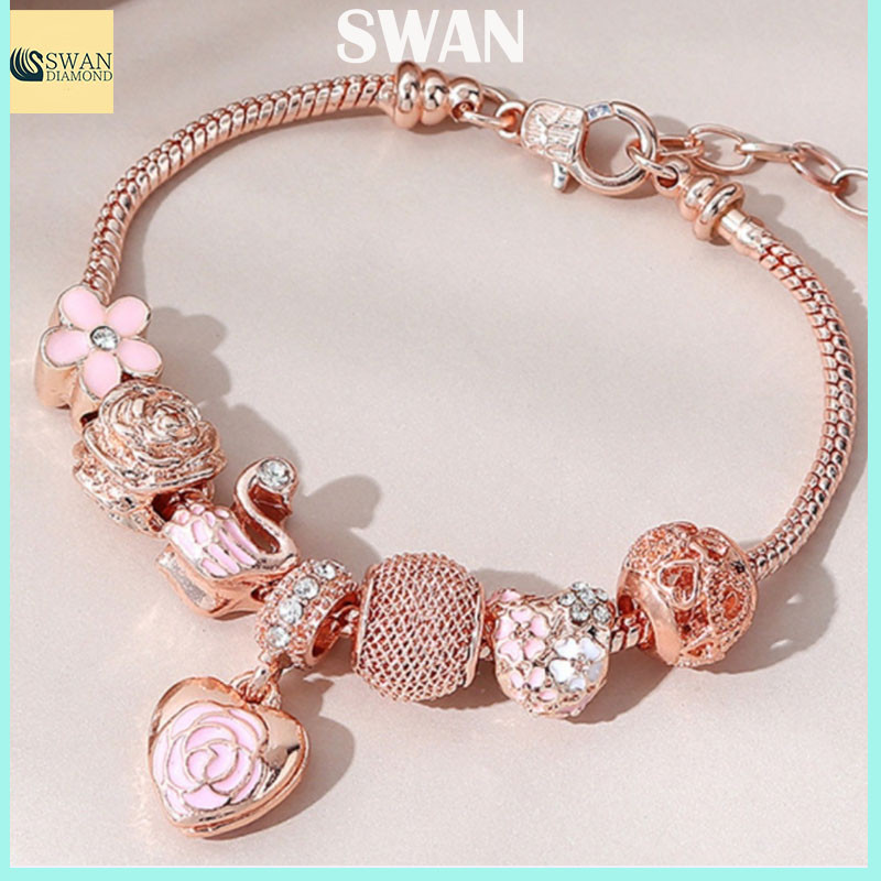 Jual Gelang Pandora Titanium Dan Baja / Gelang Pandora Anti Karat ...