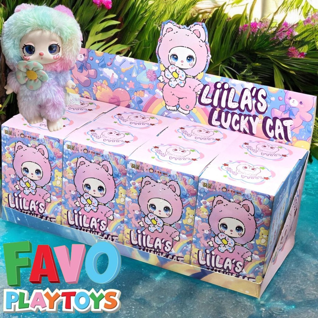 Jual LIILA TOYS Liila's Lucky Cat Plush Doll Pendant - FULL SET 8 PCS ...
