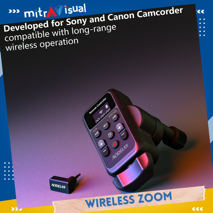 Jual Wireless Camcorder LANC Remote Control for Sony and Canon Range 50m with 25mm Jack or ...