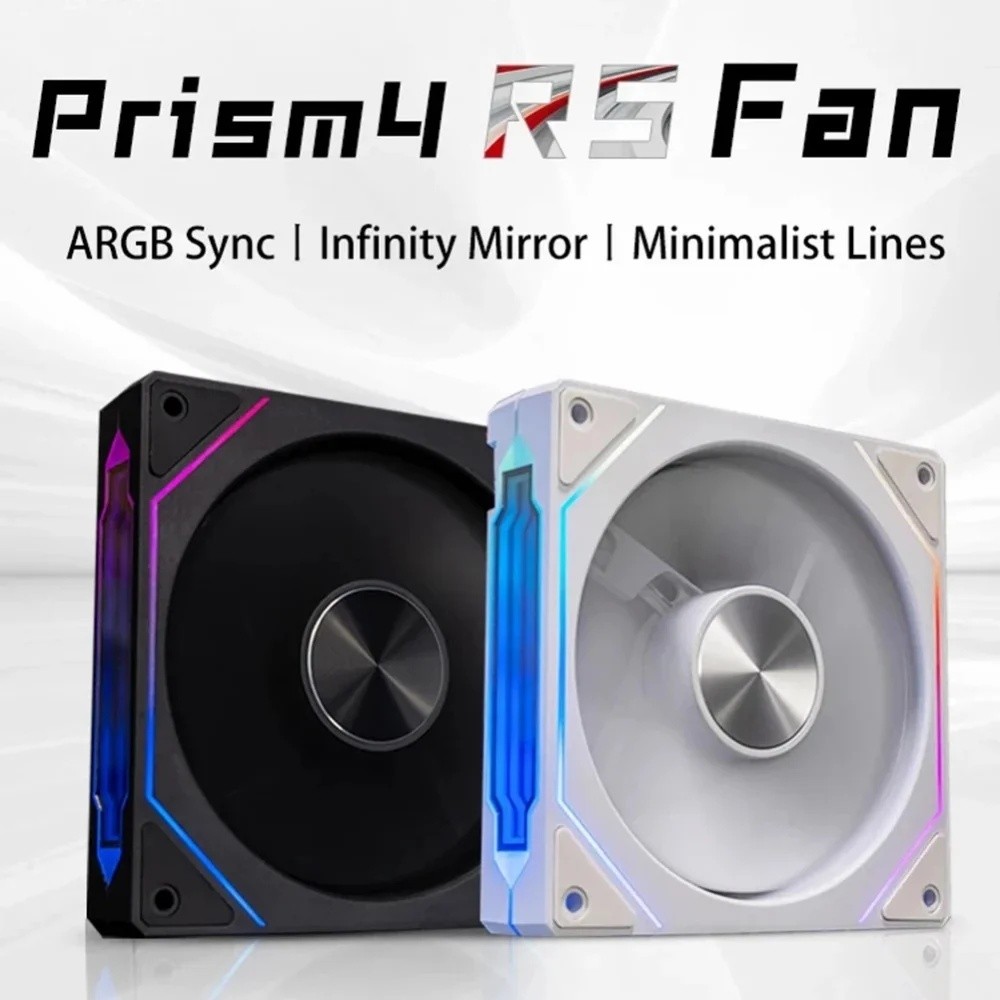 Jual PRISM 4 PRS ARGB CPU Fan 4PIN PWM Silent Chassis Fan 120mm ...