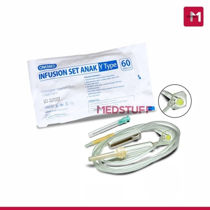 Jual ONEMED Selang Infus TYPE Y Infusion ECER | Shopee Indonesia