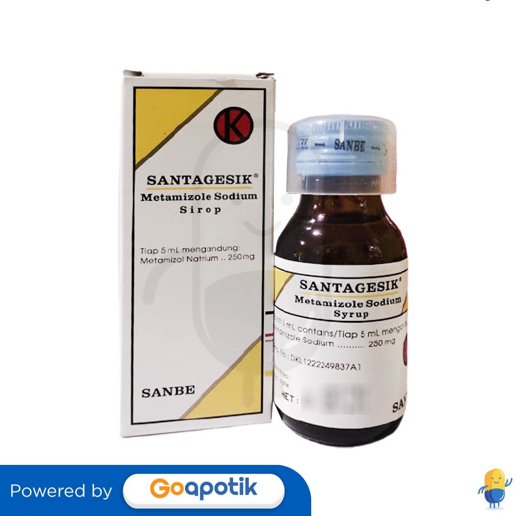Jual Santagesik 250 Mg/5 Ml Syrup 60 Ml | Shopee Indonesia
