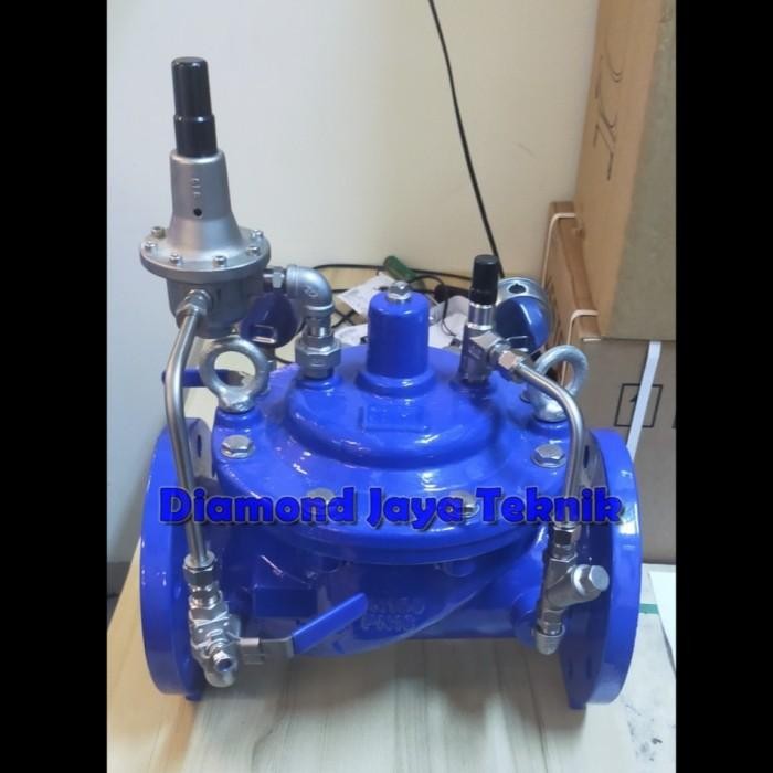 Jual Pressure Relief Valve 3" Inch PN 16 Flange / Pressure Reducing ...