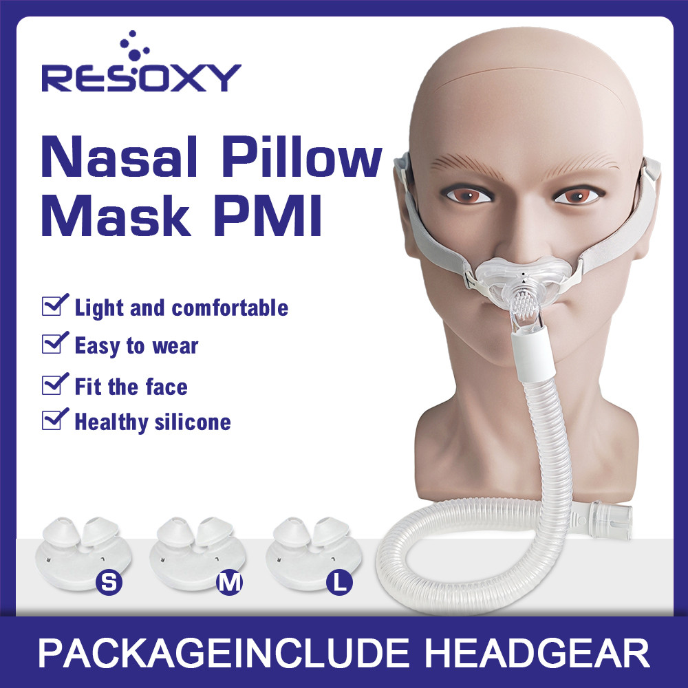 Jual Resoxy Cpap Nasal Pillows Mask Universal PM2 Multiple Sizes Sleep ...
